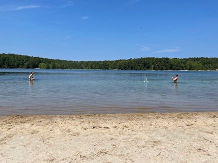 Wellfleet Cape Cod vacation rental - Long Pond (about a half mile)